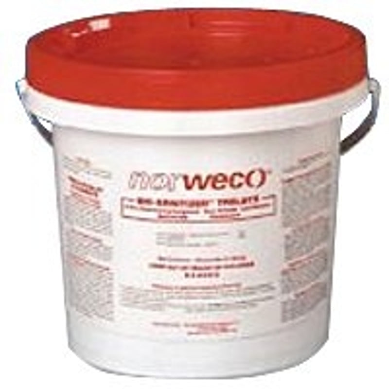 Norweco FSB30001 Wastewater Disinfectant Tab, Solid, White, Slight Chl ...