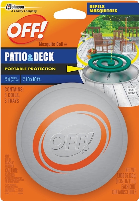 SC Johnson OFF 75204 Mosquito Coil Starter, Solid – big-apple-hardware ...