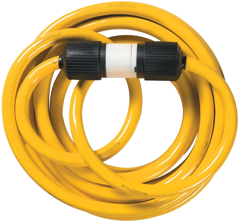CCI 1381 Electrical Cord, 10 AWG Cable, 25 ft L, 20 A, 125/250 V, Yell ...