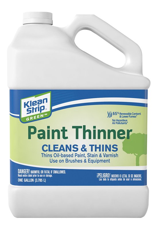 Klean Strip GKGP75CA Paint Thinner, Liquid, Milky White, 1 gal, Can ...