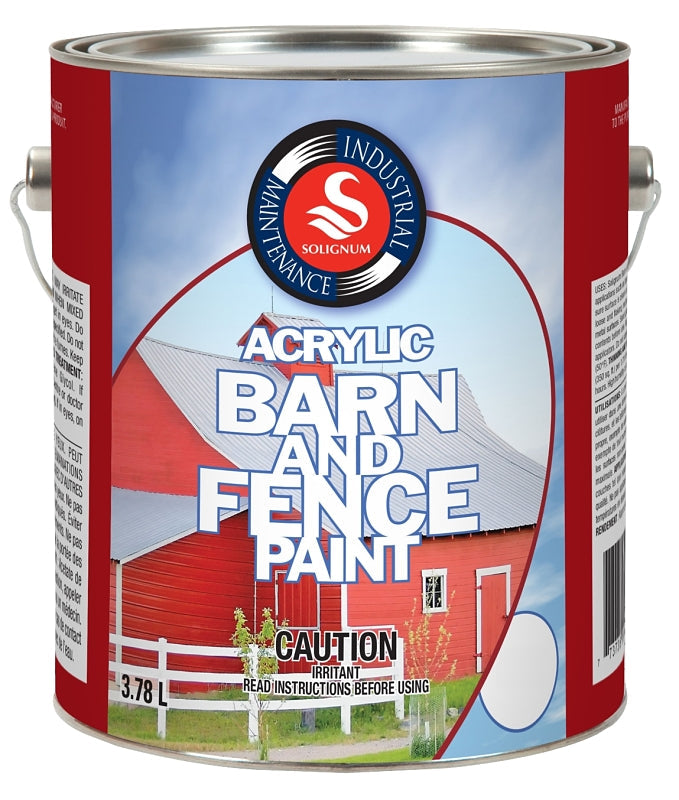 UCP Paints E22810-3.78 Barn & Fence Paint, Black, 3.78 L – big-apple ...