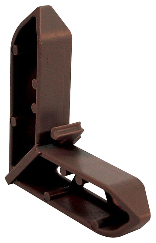 Prime-Line PL 15767 Screen Frame Corner, Plastic, Bronze, For: Pella S ...