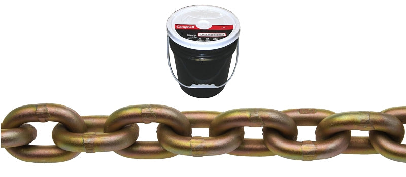 BARON TP7038P Transport Chain, 3/8 in, 63 ft L, 6600 lb Working Load ...